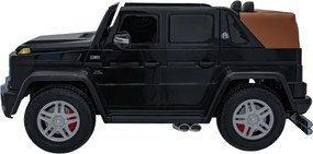 Elektrické autíčko Mercedes Benz MAYBACH G650 STRONG černé