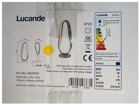 Lucande | Lucande - LED Stmívatelná stolní lampa XALIA LED/10,2W/230V | LW1099