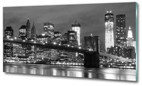 Wallmuralia Foto obraz fotografie na skle Manhattan New York 100x50