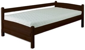 Drewmax Dřevěná postel 90x200 LK132 ořech