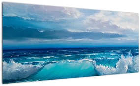 Obraz písečné pláže (100x40cm)