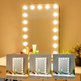 Immax 09101L -LED Stmívatelné make-up zrcadlo HOLLYWOOD 18W/230V 3000/4200/6000K