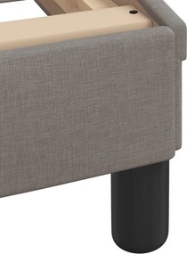 Postel s matrací Dover taupe 180 x 200 cm textil 3208448