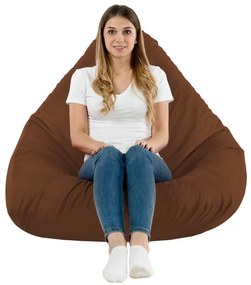Sedací vak DROP XXL hnědý OUTDOOR