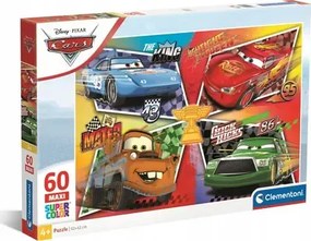 Clementoni 26332 Puzzle Auta: Silná čtyřka MAXI 60 dílků / od 4 let