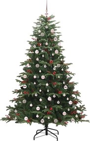 Umělý vánoční stromeček Zelená 240 cm PVC, kov a plast 3395570