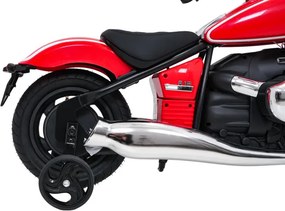Elektrická motorka BMW R18 červená