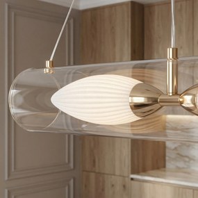 Toolight Rea, ZÁVĚSNÉ STROPNÍ SVÍTIDLO G152-2CP GOLD, OSW-04708