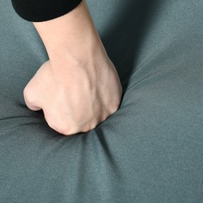 Houpací křeslo Outsunny Zahradní houpací křeslo s polštářem, polyratan a kov, šedé, 66 x 88 x 98 cm, ideální na terasu a zahradu | Aosom.de