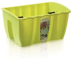 PROSPERPLAST Závěsný truhlík - CROWN Rozměr: 39,3x27,8 cm, Barva: limetková