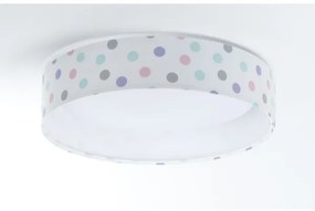 LED Stropní svítidlo GALAXY KIDS LED/24W/230V puntíky pestrobarevná