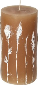 Svíčka Giulia 13cm light brown