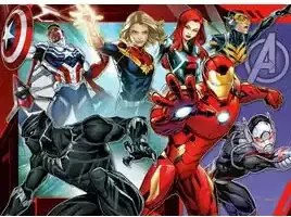 Ravensburger Avengers: Superhrdinové - 4x100 dílků / od 5 let