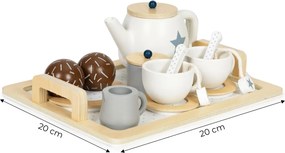 Dětská čajová sada TEA ECOTOYS 17 ks vícebarevná