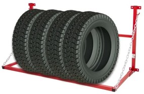 Sklopný držák na pneumatiky