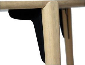 Kulatý jídelní stůl v dekoru dubu ø 122 cm Paragon – DAN-FORM Denmark