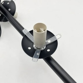 Brilagi - Lustr na lanku MALONY 6xE14/20W/230V černá