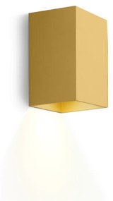 Nástěnné svítidlo úzký kvádr Box Wall Mini 1.0  Nástěnné svítidlo úzký kvádr Box Wall Mini 1.0 Barva: Zlatá