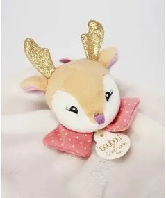 Doudou Plyšová mini hračka muchláček 20 cm srnka / od 0 let