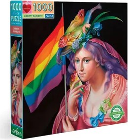EEBOO Puzzle Duha svobody / 1000 dílků / 71,7 x 53,3 cm