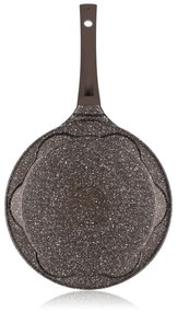 Banquet Pánev na lívance s nepřilnavým povrchem Granite Brown Smile, 26 cm