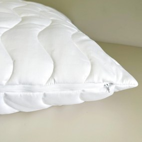 HEDDA Polštář Comfort plus bavlněný satén se snímatelným vrchním povlakem rozměr: 50 x 65 cm