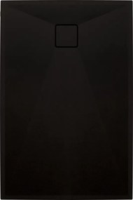 DEANTE CORREO KQR_N46B Sprchová vanička 100x80cm, granit černá - Deante