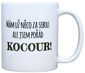 Super plecháček Keramický hrnek s potiskem  kocour Objem a motiv: 320 ml bílý uvnitř