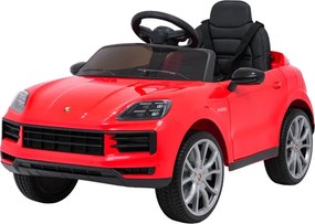 Elektrické autíčko Porsche Cayenne červené