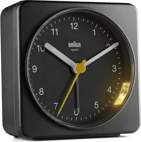 Braun BC03 černá / Klasický budík / 1x AA baterie