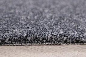 Vopi, Metrážový koberec Apollo Soft antra - neúčtujeme odřezky z role, na míru, šíře 2m,3m,4m, šedá, ab (mřížka), ložnice