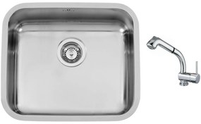 Set Sinks BELÉM 540 V leštěný + baterie Sinks MIX 3 S