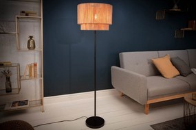Invicta Interior Designová stojací lampa černá - Niritos