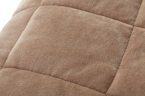 Wooline Přikrývka z mikrovlákna 150x200 cm, hnědá