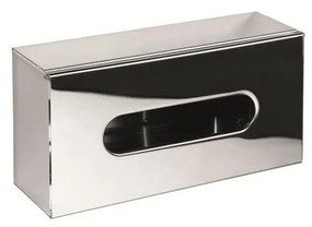 BEMETA Zásobník kapesníků 25x13 cm nerez/stříbrná 102303021