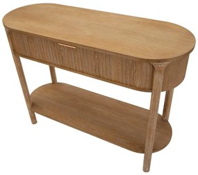 Designová konzola Jahzara 110 cm hnědá