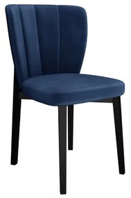 Moderní čalouněná židle ST106, Barva:: Baloo 2085, Barva: černá