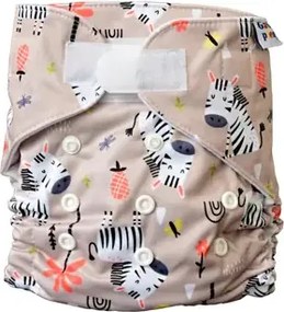 GaGa's Látková plena AIO Zebra na suchý zip