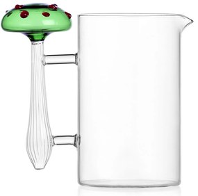 Ichendorf Milano designové džbány Jug Green Mushroom With Red Dots