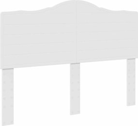 Postel s úložným prostorem Bílá 140 x 200 cm Kompozitní dřevo 3413499