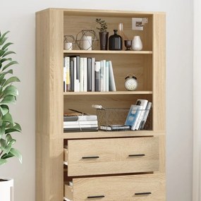 Skříň highboard dub sonoma kompozitní dřevo 3185394