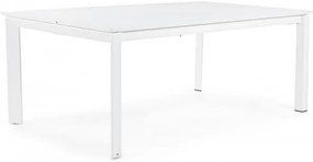 BIZZOTTO Rozkládací zahradní stůl KONNOR 200x110 cm bílý 0662271