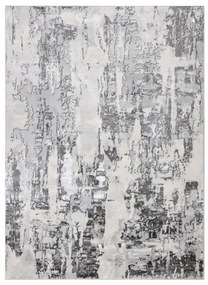 koberec LIRA GR579 Abstraktní, strukturální, moderní, glamour   šedá velikost 140x190 cm | krásné koberce cz
