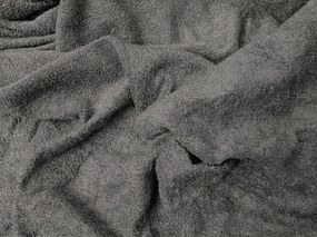 Froté prostěradlo EXCLUSIVE tmavě šedé 200x220 cm