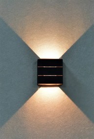 Immax 08520L - LED Venkovní nástěnné svítidlo LUXLINE 6W/230V 3000K IP54 černá
