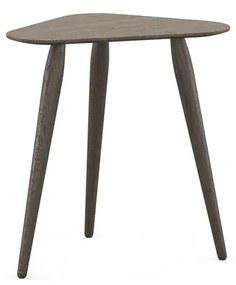 Odkládací stolek Play Organic z dubového masivu- Ø45 Rozměry:: 45x32cm, typ dřeva:: tmavý dub