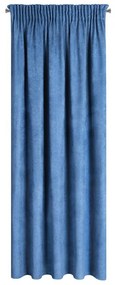 Námořnicky modrý závěs na pásce AMAYA 140 x 250 cm