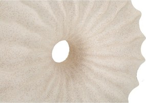Krémová keramická stolní lampa s textilním stínidlem (výška 40 cm) Anemone – Mauro Ferretti