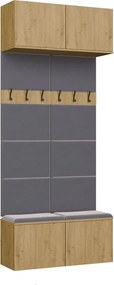 Předsíňová sestava AGA II 2V dub artisan