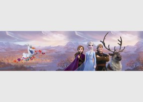 Dětská samolepící bordura na zeď Disney Ledové království | 5 m x 9.7 cm | DWBD8159